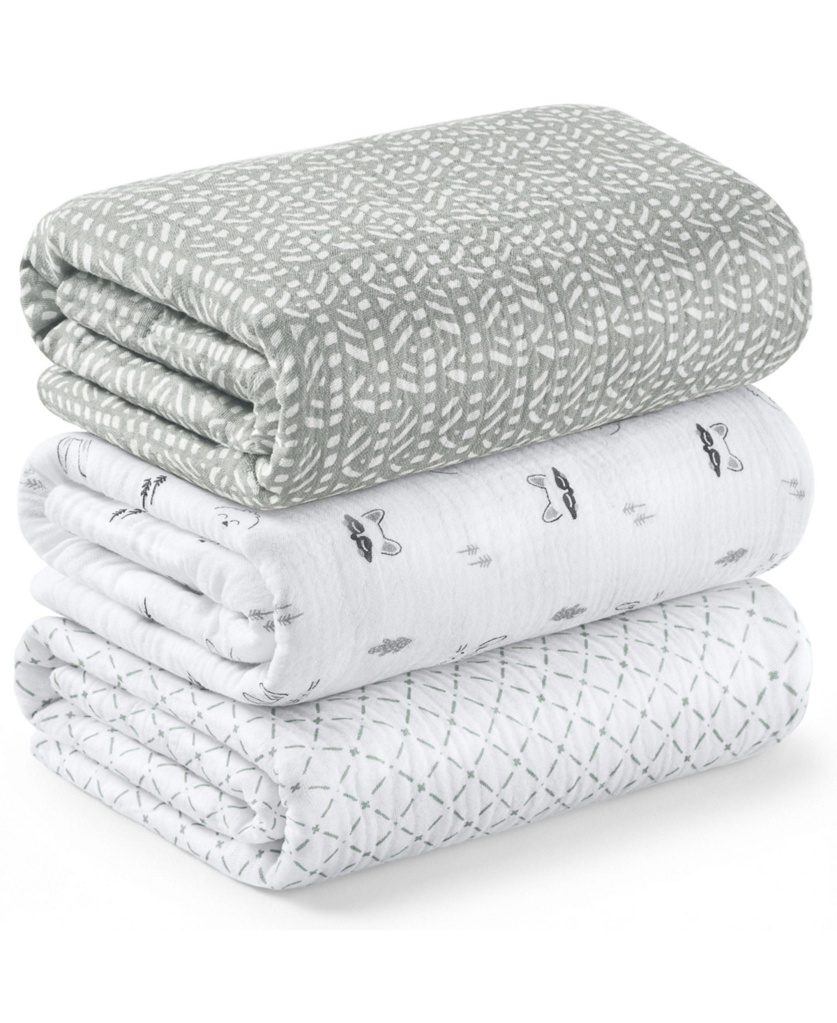 Click here for KeaBabies 3-Pack Lyra Muslin Swaddle Blankets for... prices
