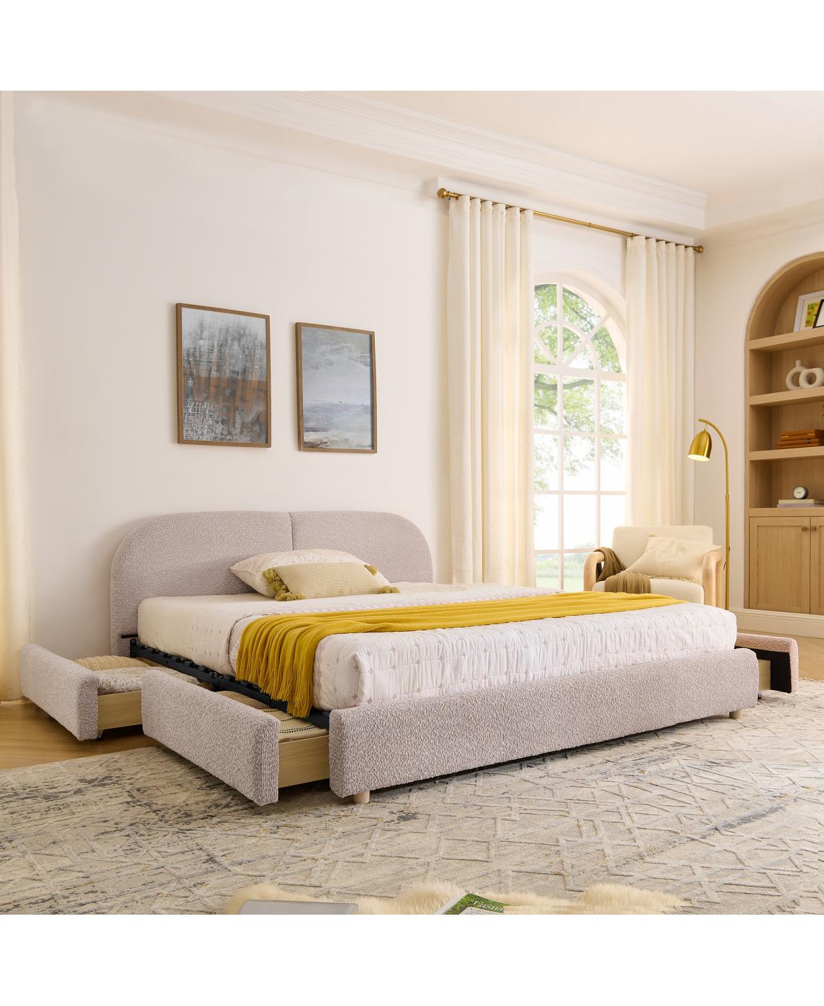 Click here for Streamdale Furniture 82 inches Queen Size Upholste... prices