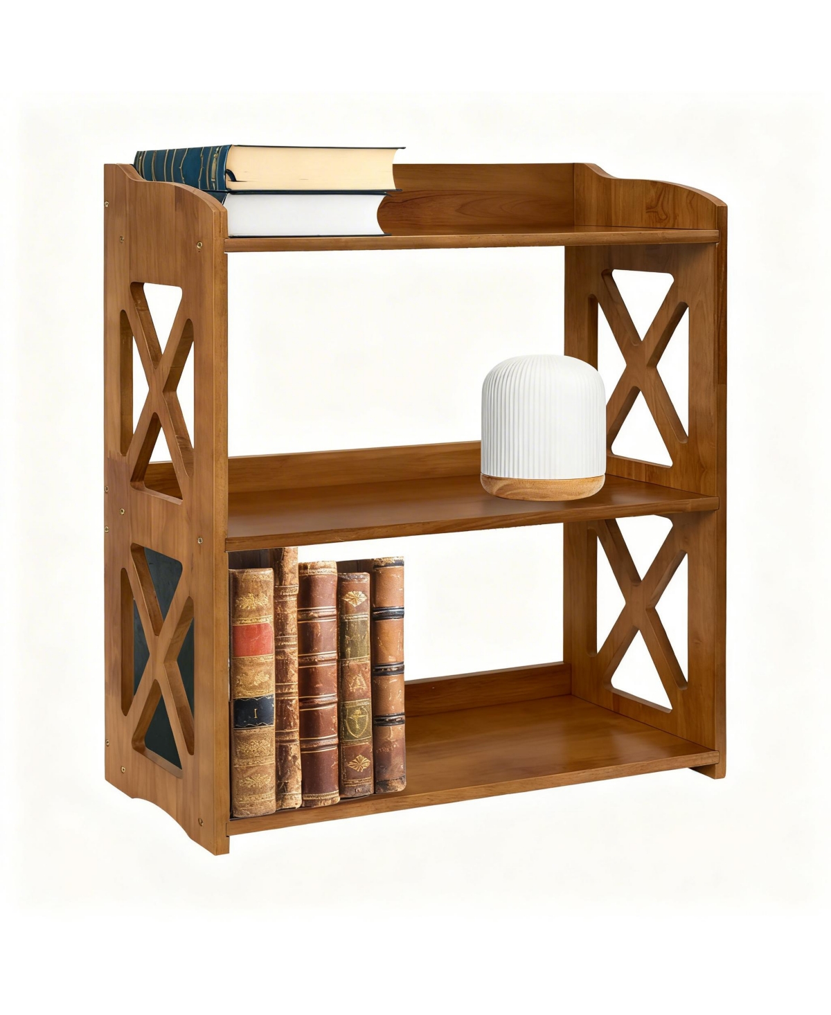 Click here for Yigii Wood Bookshelf for Small Spaces prices