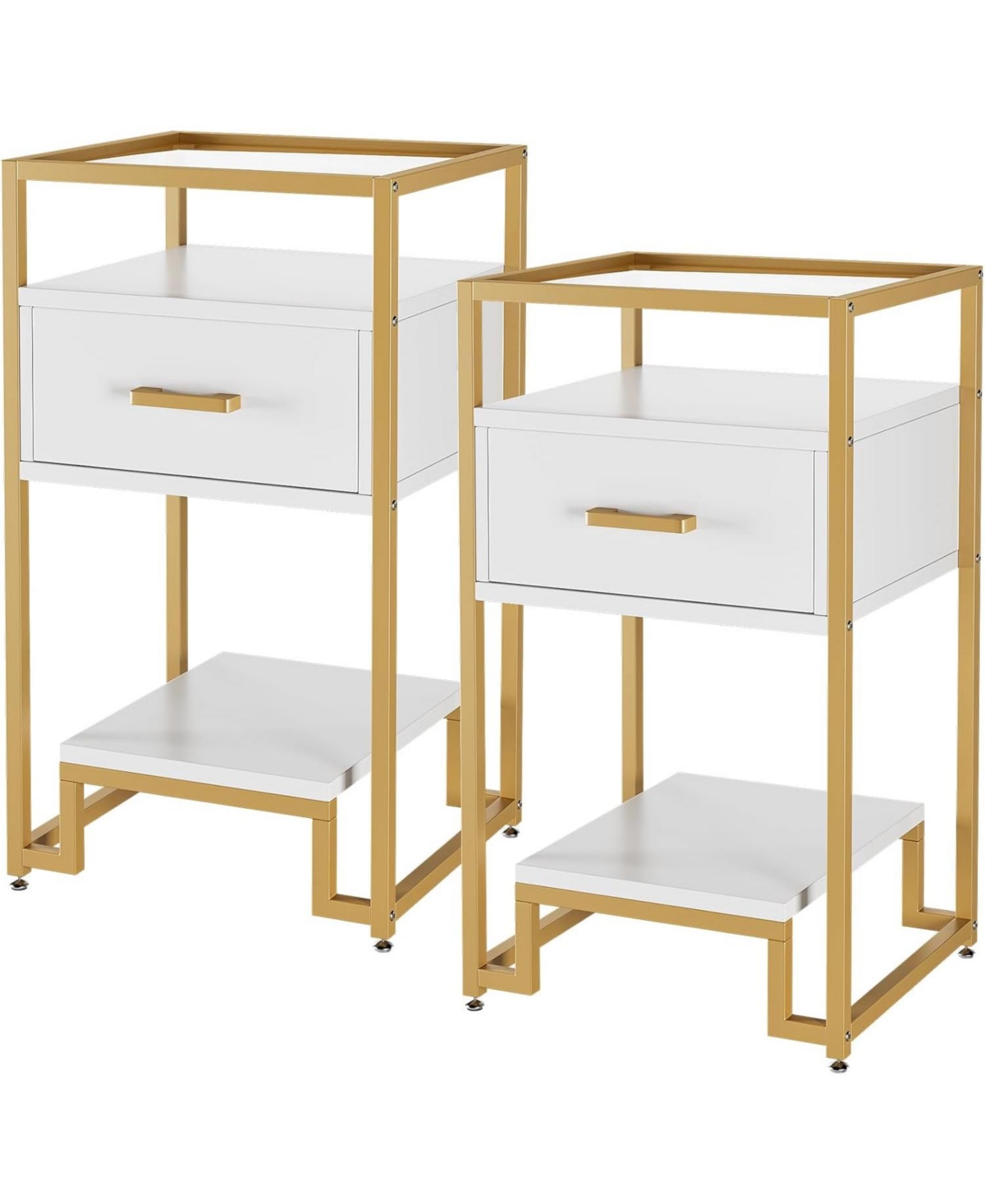 Click here for gaomon Nightstand Set of 2  End Table with Storage... prices