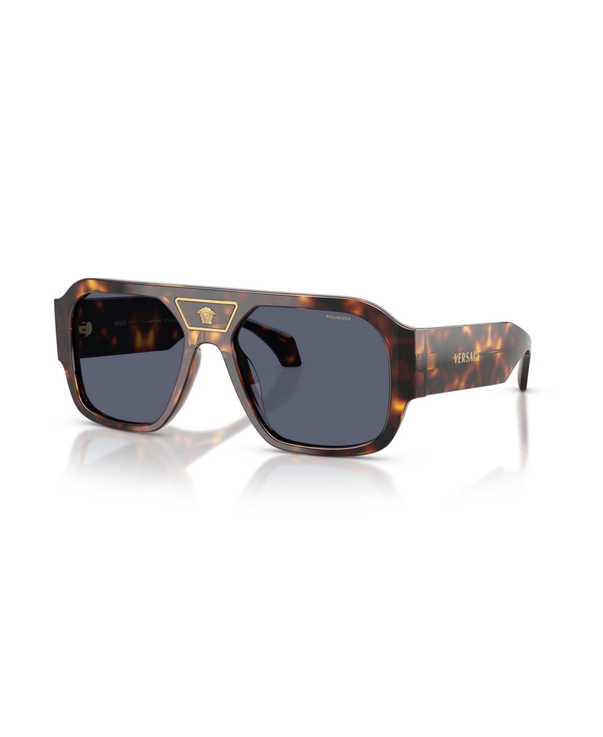 Click here for Versace Mens Square Polarized Sunglasses  VE4508U... prices