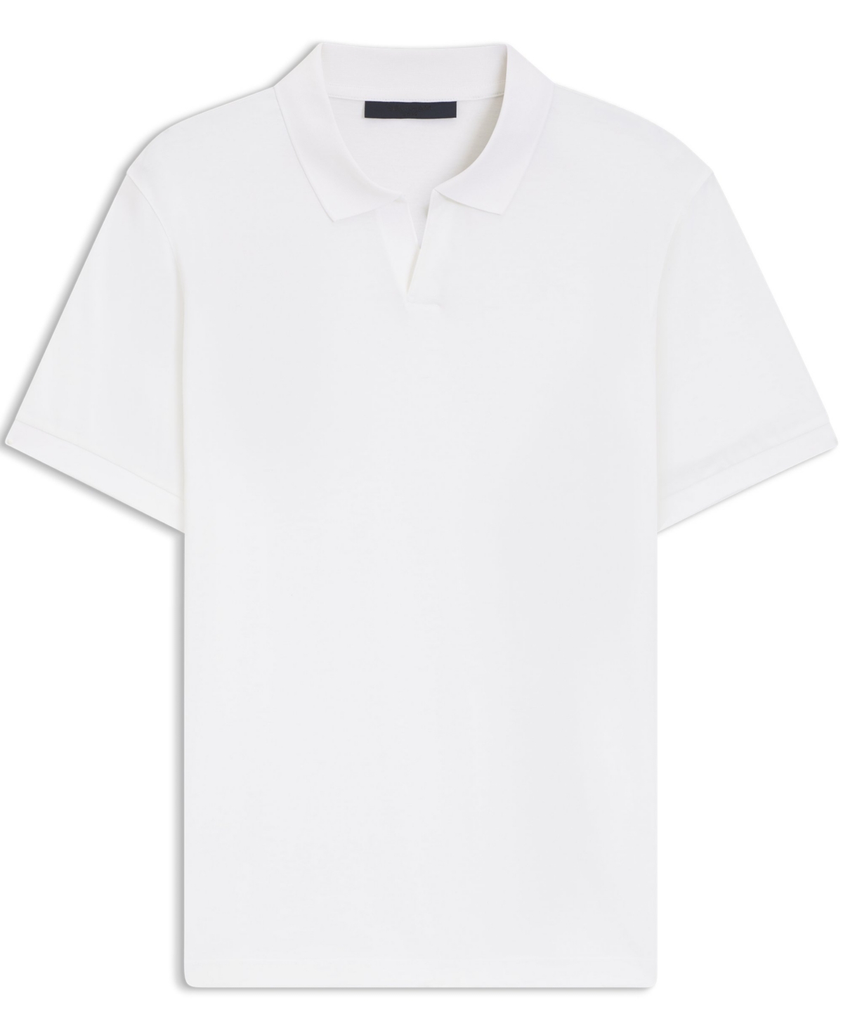 Click here for Boss by Hugo Boss Mens Cotton Silk Polo Shirt - Wh... prices
