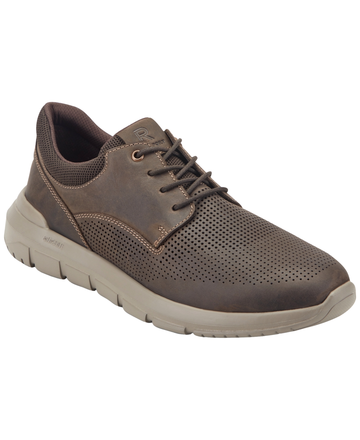Click here for Rockport Mens Jaimie Lace-up Round Toe Casual Snea... prices