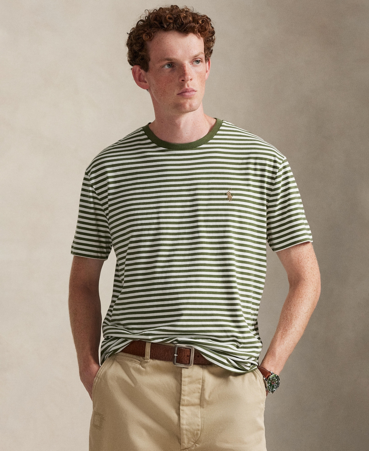 Click here for Polo Ralph Lauren Mens Classic-Fit Striped Cotton... prices