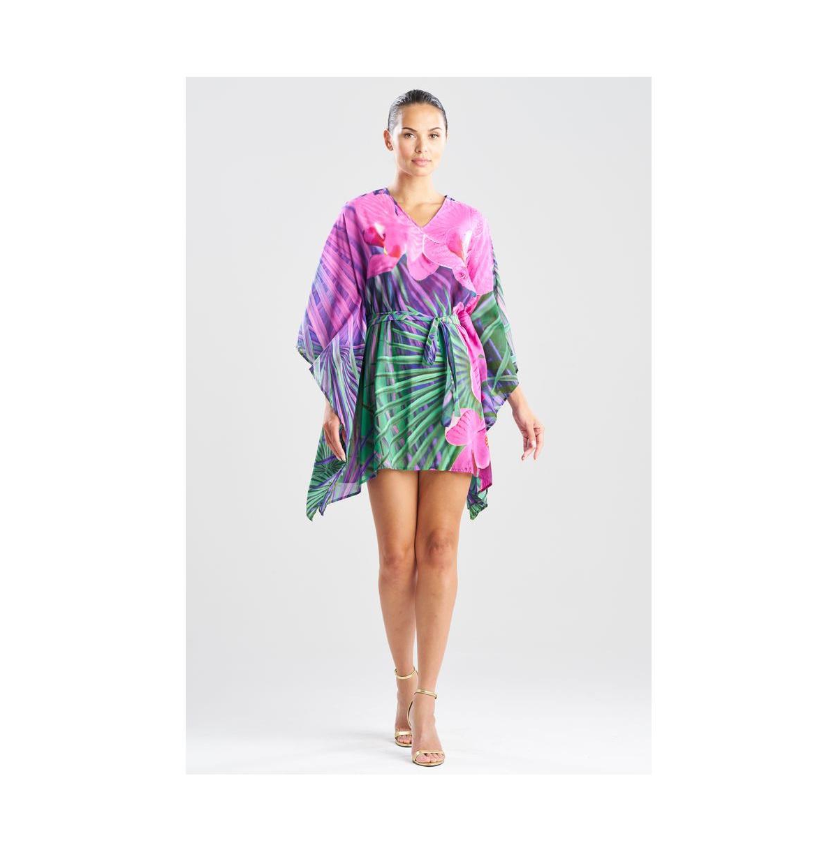 Click here for Natori Womens Orchid Silk Cotton Voile Short Cafta... prices