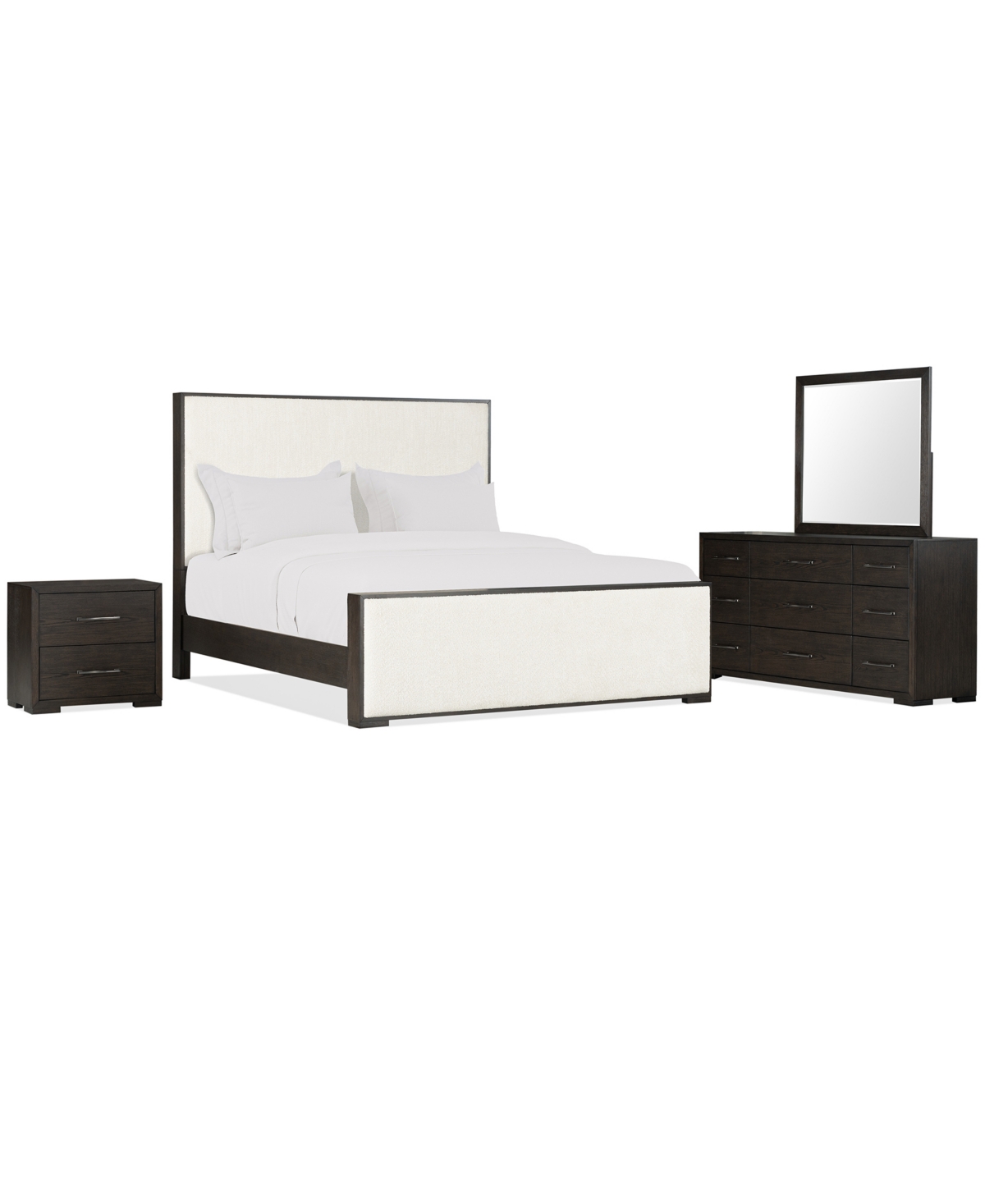 Click here for Ryder 3-Pc. Oak veneer King Bed  Dresser and Night... prices