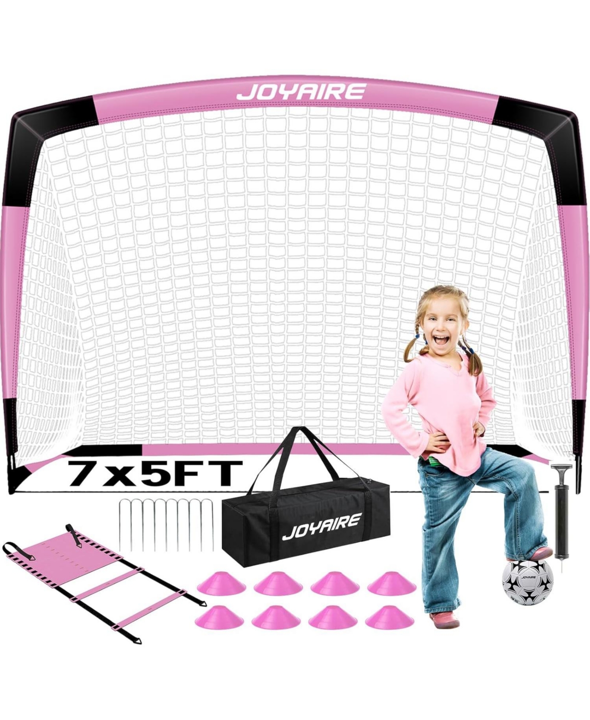 Click here for Joyaire Pro-Grade Kids Backyard Soccer Goal  Tear-... prices