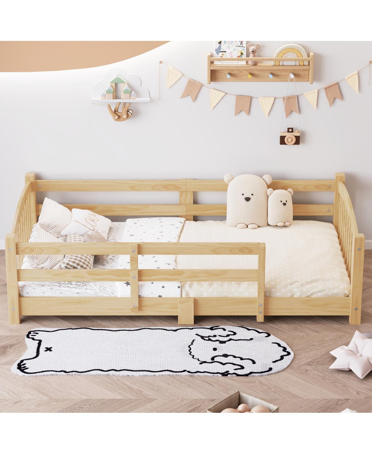 Click here for Streamdale Furniture Twin Montessori Floor Bed wit... prices