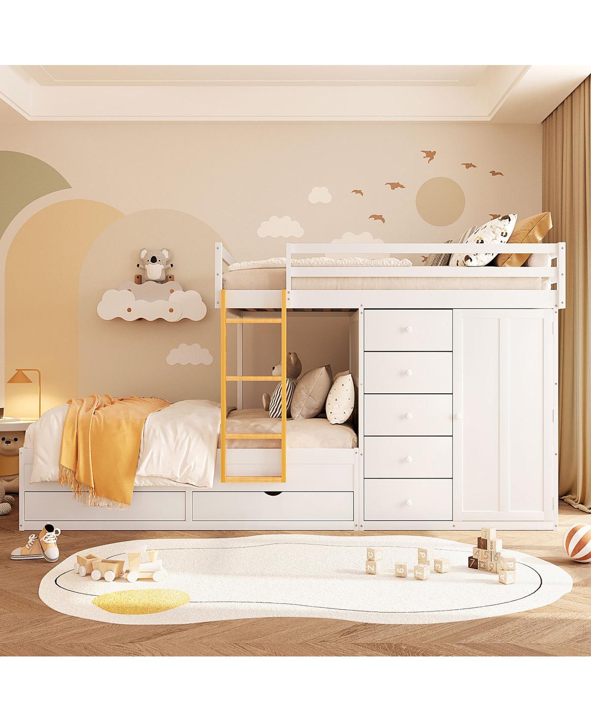 Click here for Streamdale Furniture Bunk Bed with Drawers & Wardr... prices