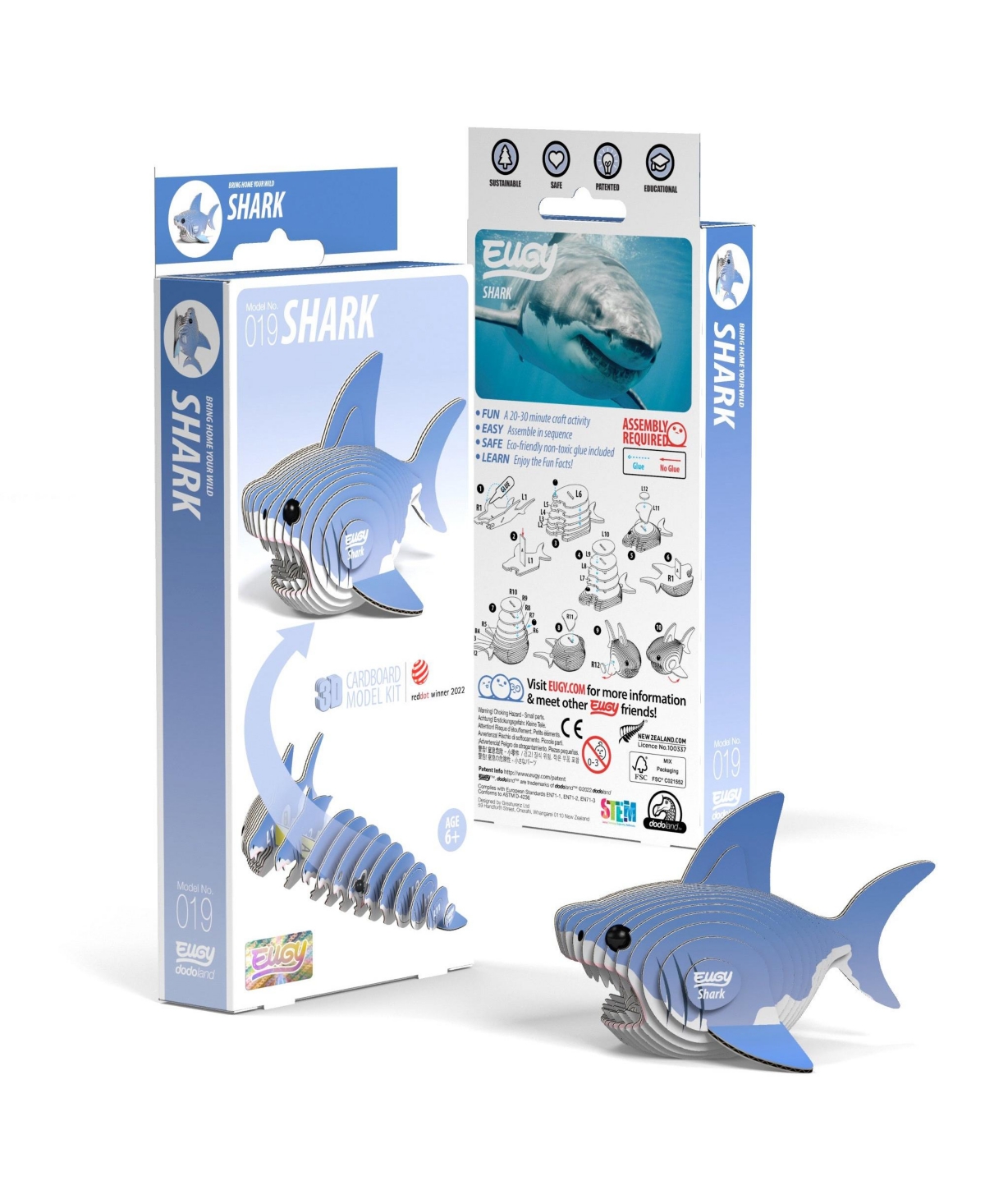 Click here for Eugy Shark 3D Puzzle prices