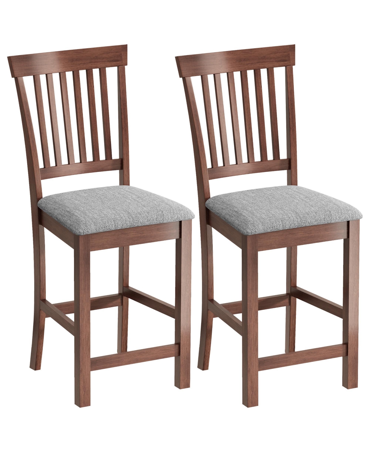 Click here for Homcom Bar Stools Set of 2  Modern Upholste Barsto... prices
