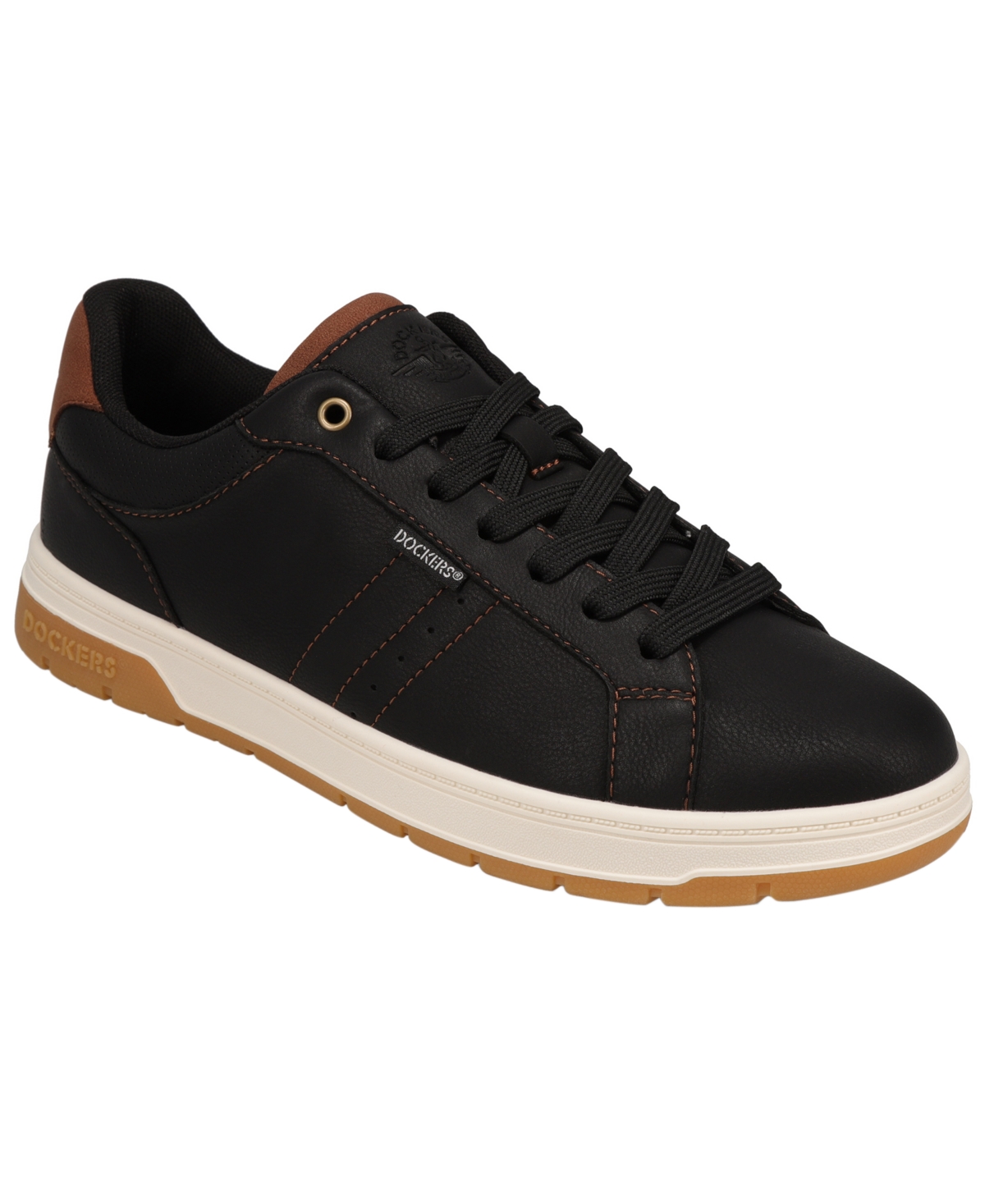 Click here for Dockers Mens Casen Casual Lace-Up Sneakers - Black... prices