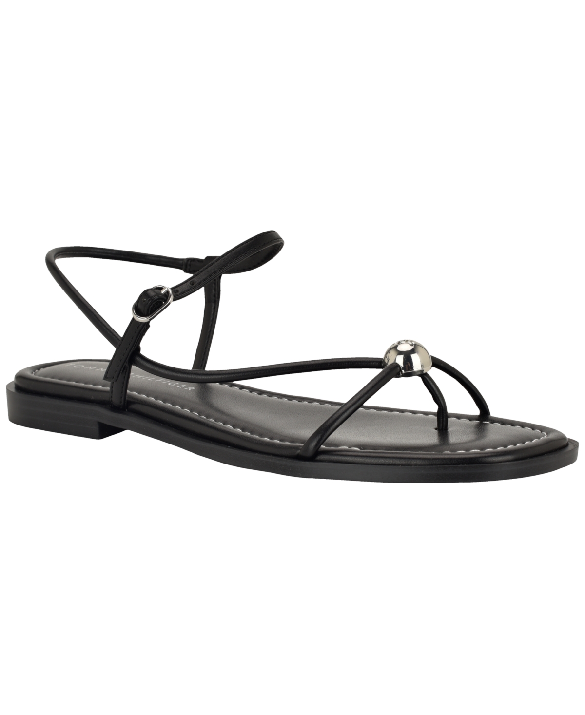 Click here for Tommy Hilfiger Womens Taras Strappy Flat Sandals -... prices
