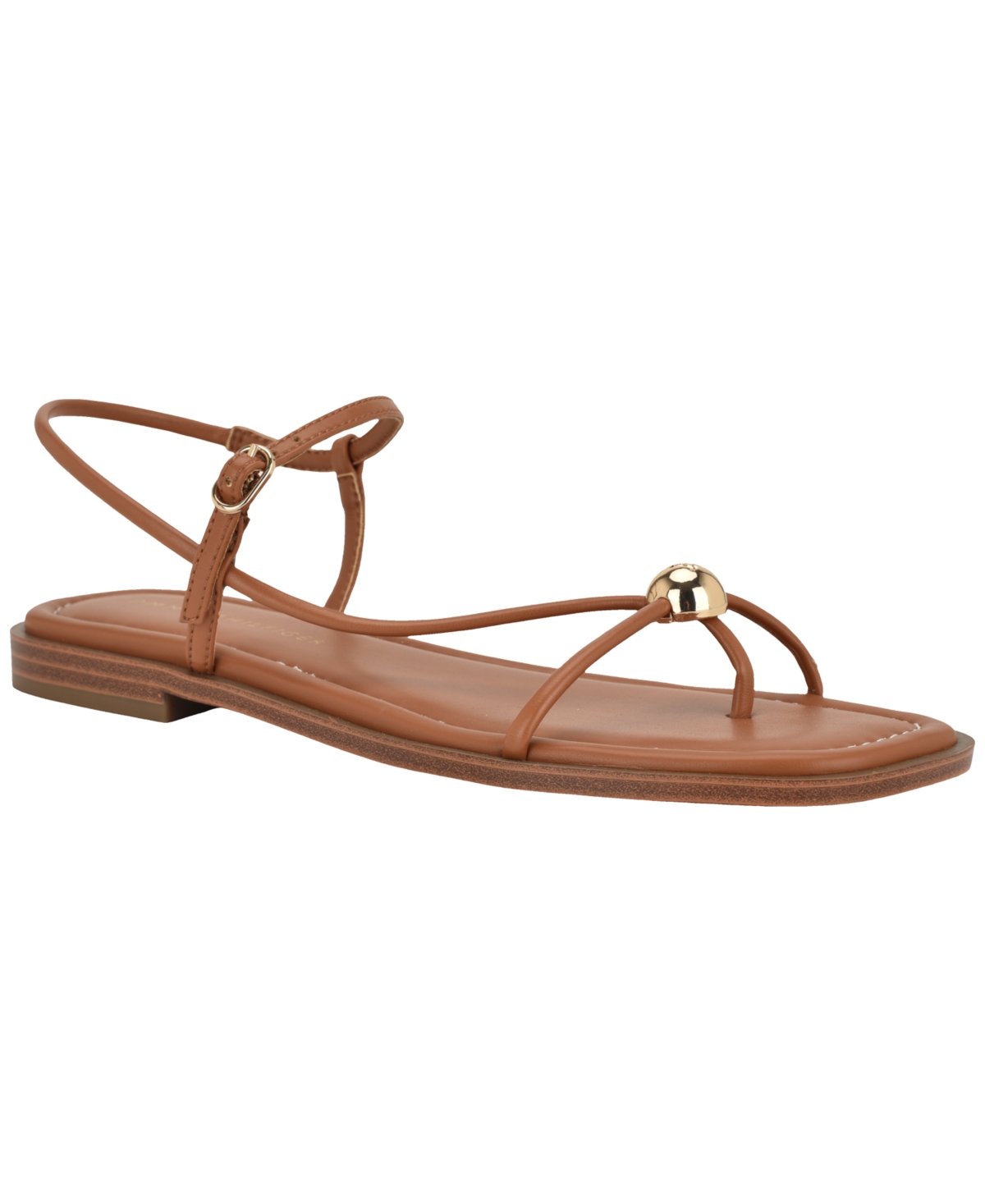 Click here for Tommy Hilfiger Womens Taras Strappy Flat Sandals -... prices