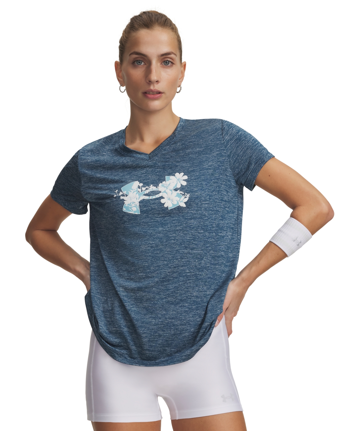 Click here for Under Armour Womens Tech Twist Graphic Short-Sleev... prices