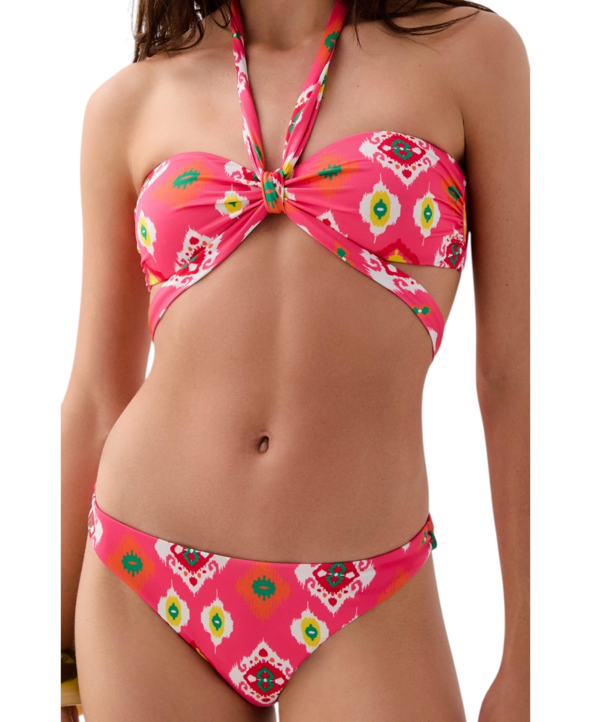 Click here for Scalpers Womens Multiknot Bikini - Coral prices