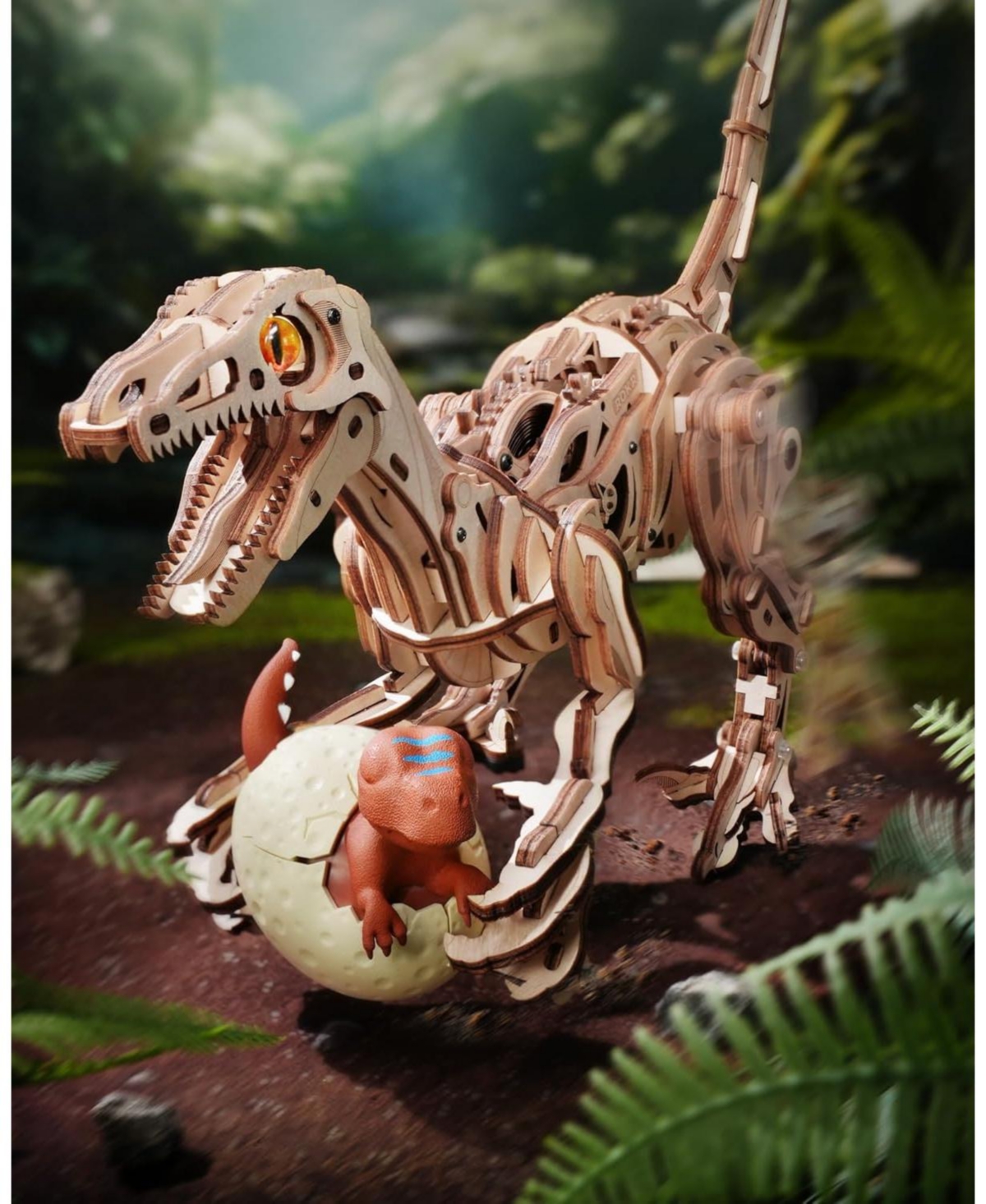 Click here for Robotime Walk Dinosaur Toys 3D Wooden Puzzles  Mec... prices