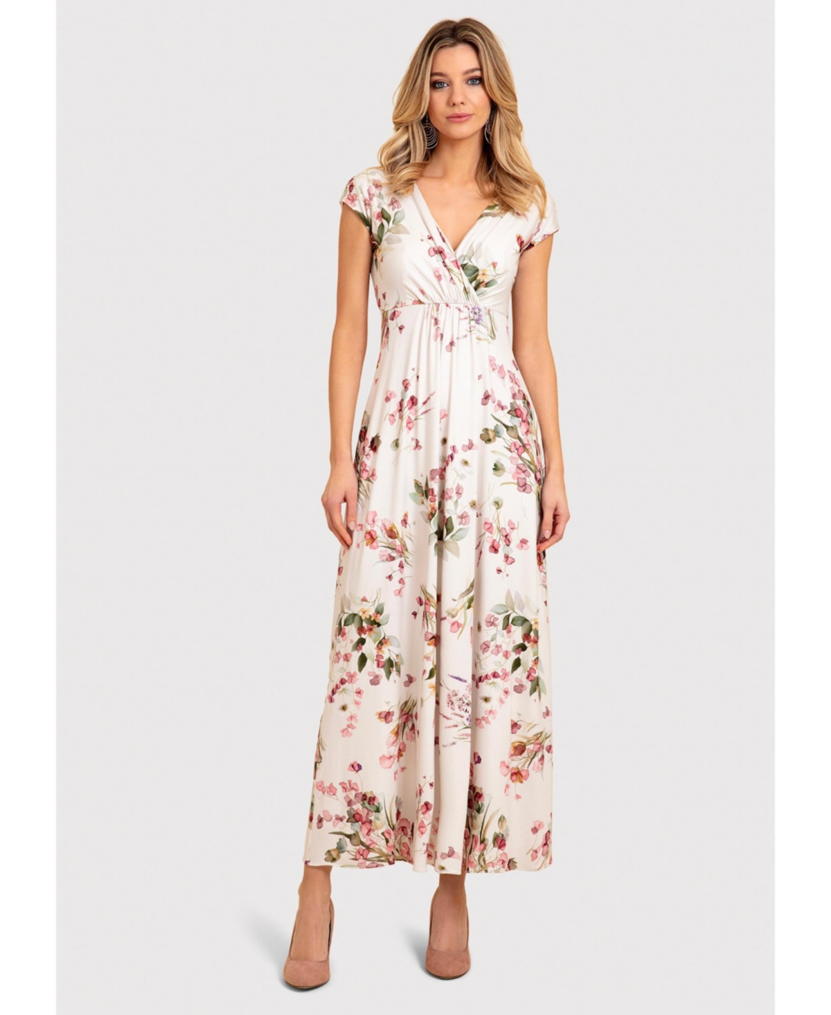 Click here for Alie Street London Womens Sophia Maxi Dress - Peta... prices