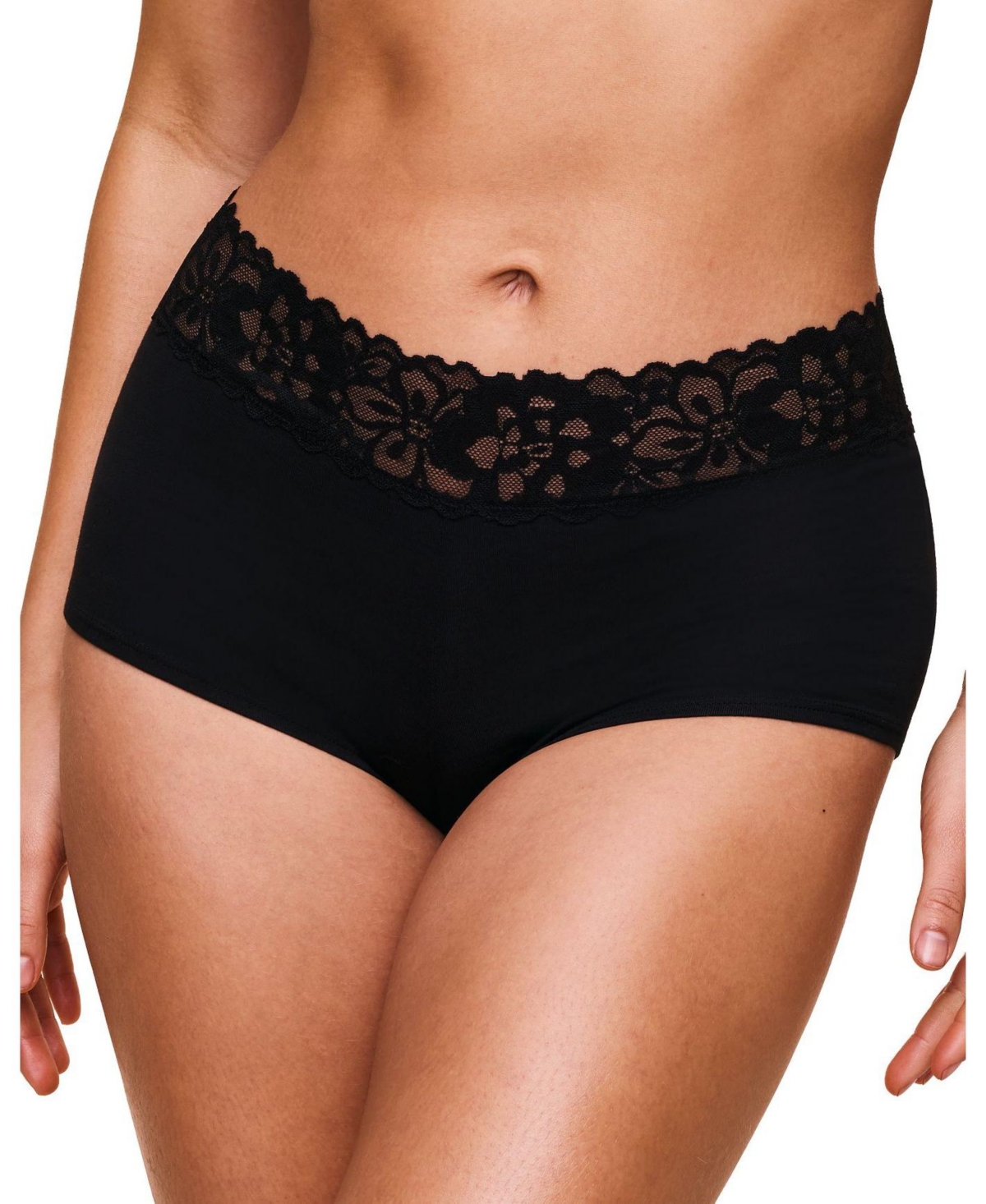 Click here for Adore Me Womens Leondre Shortie Panty - Black prices