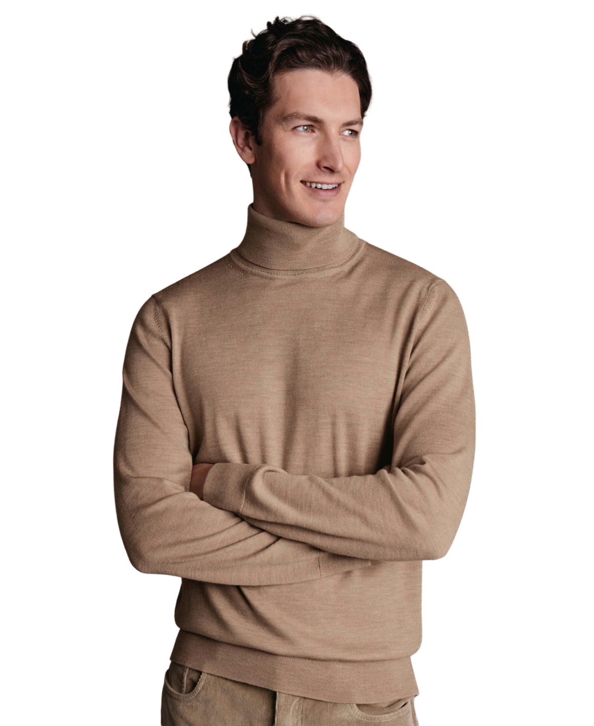 Click here for Charles Tyrwhitt Mens Regular-Fit Turtleneck Sweat... prices