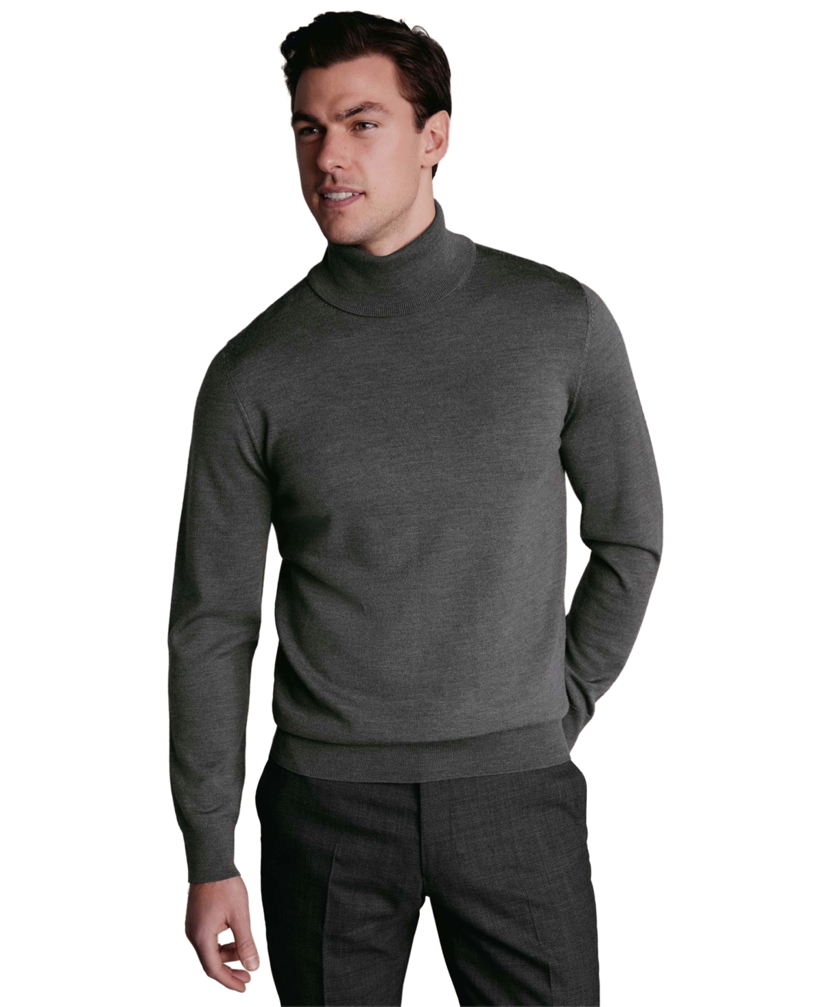 Click here for Charles Tyrwhitt Mens Regular-Fit Turtleneck Sweat... prices