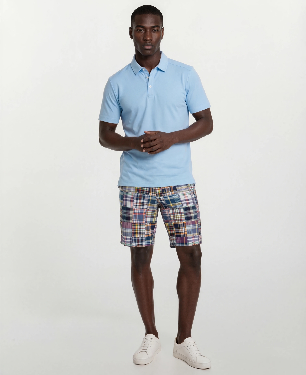 Click here for Vintage 1946 Mens Patch Detail Flat-Front Shorts -... prices