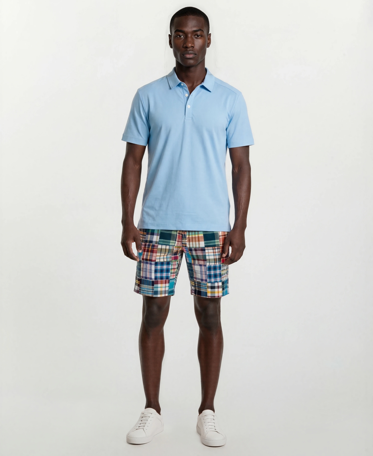 Click here for Vintage 1946 Mens Patch Detail Flat-Front Shorts -... prices