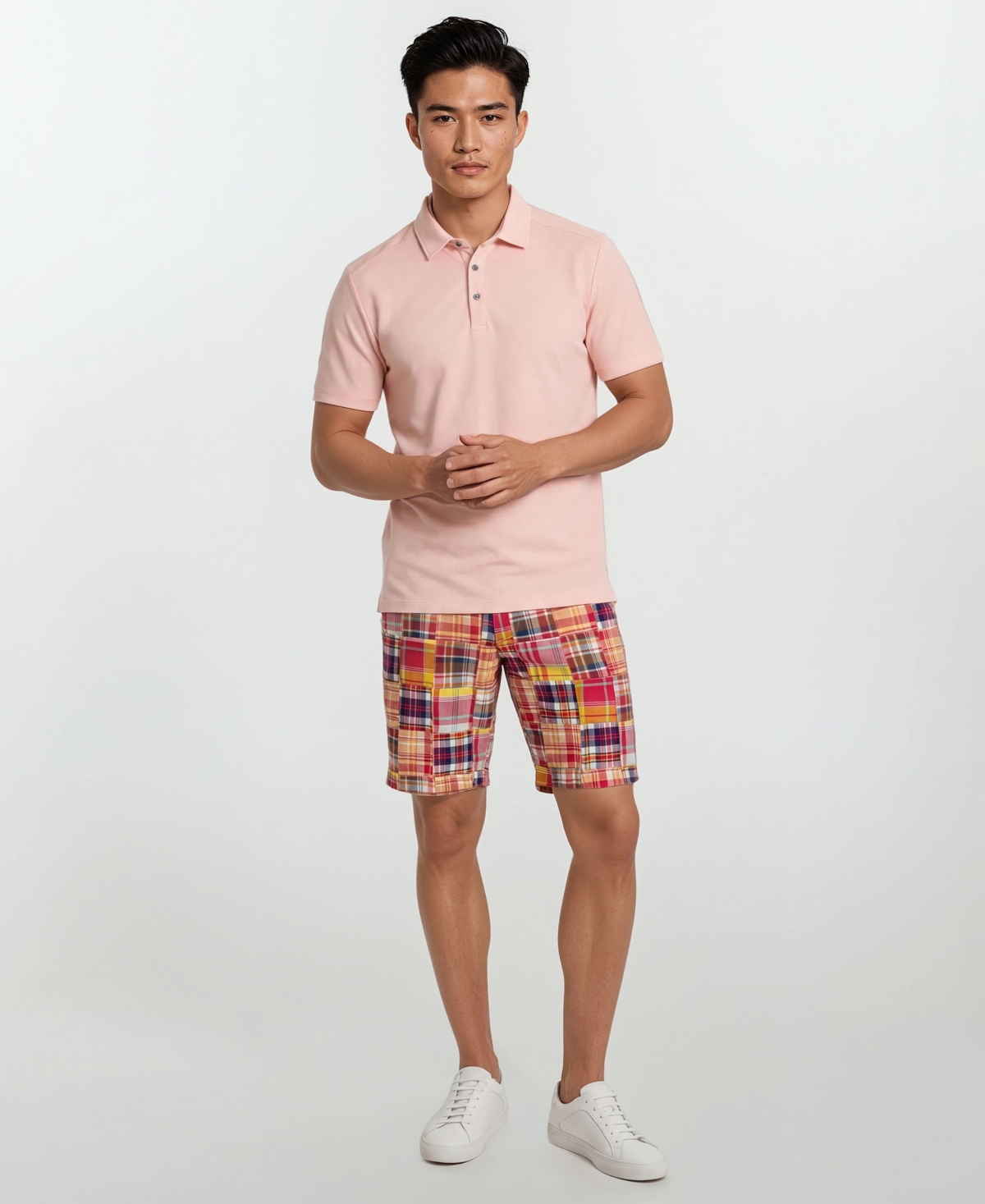 Click here for Vintage 1946 Mens Patch Detail Flat-Front Shorts -... prices