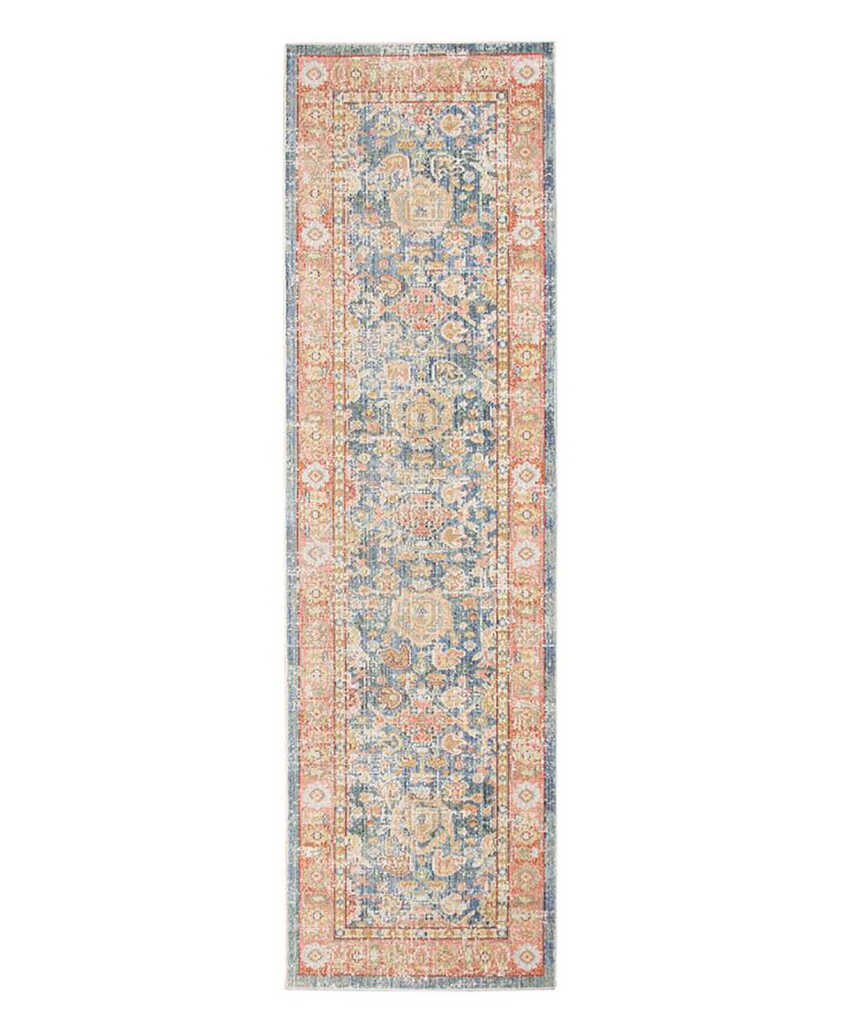 Click here for Amer Rugs Century Cen-15 Navy/ Pink 26 x 8 Runner... prices