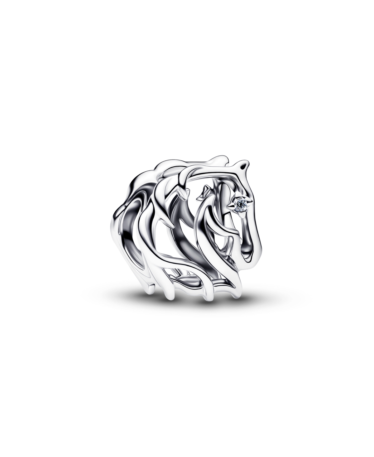 Click here for Pandora Horse Openwork Charm - Silver prices