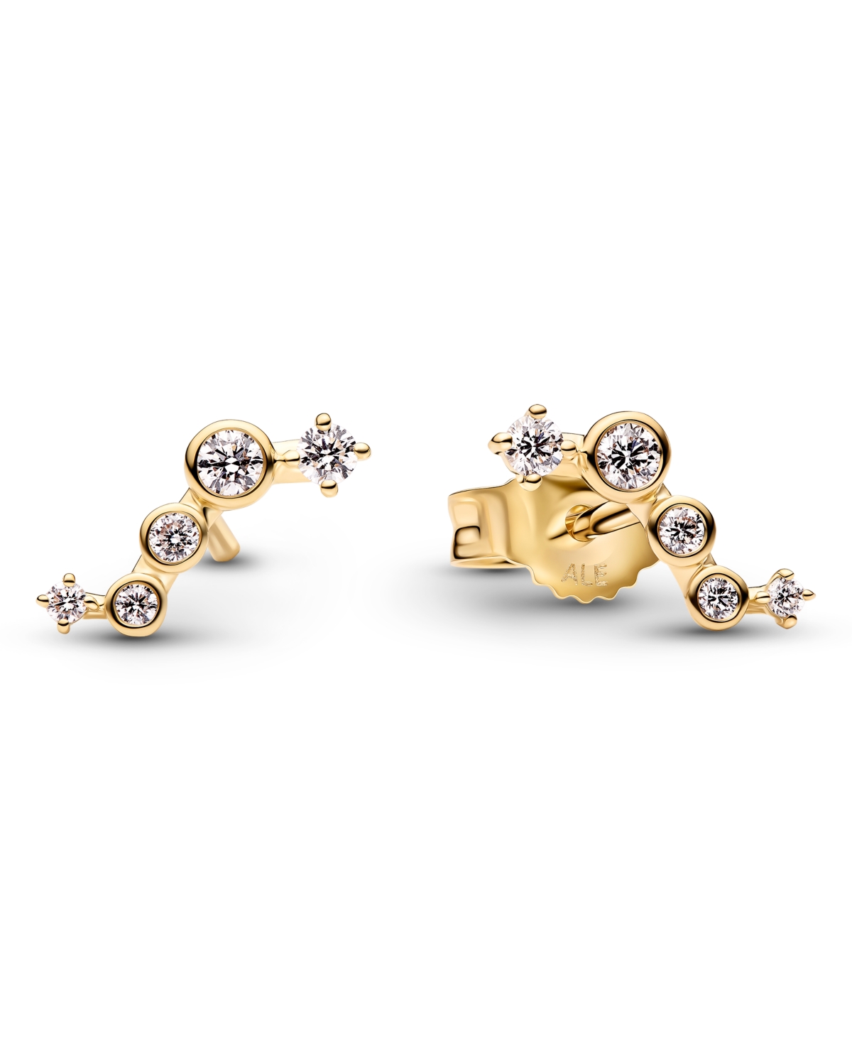 Click here for Pandora Era Lab-Grown Diamond Droplet Stud Earring... prices