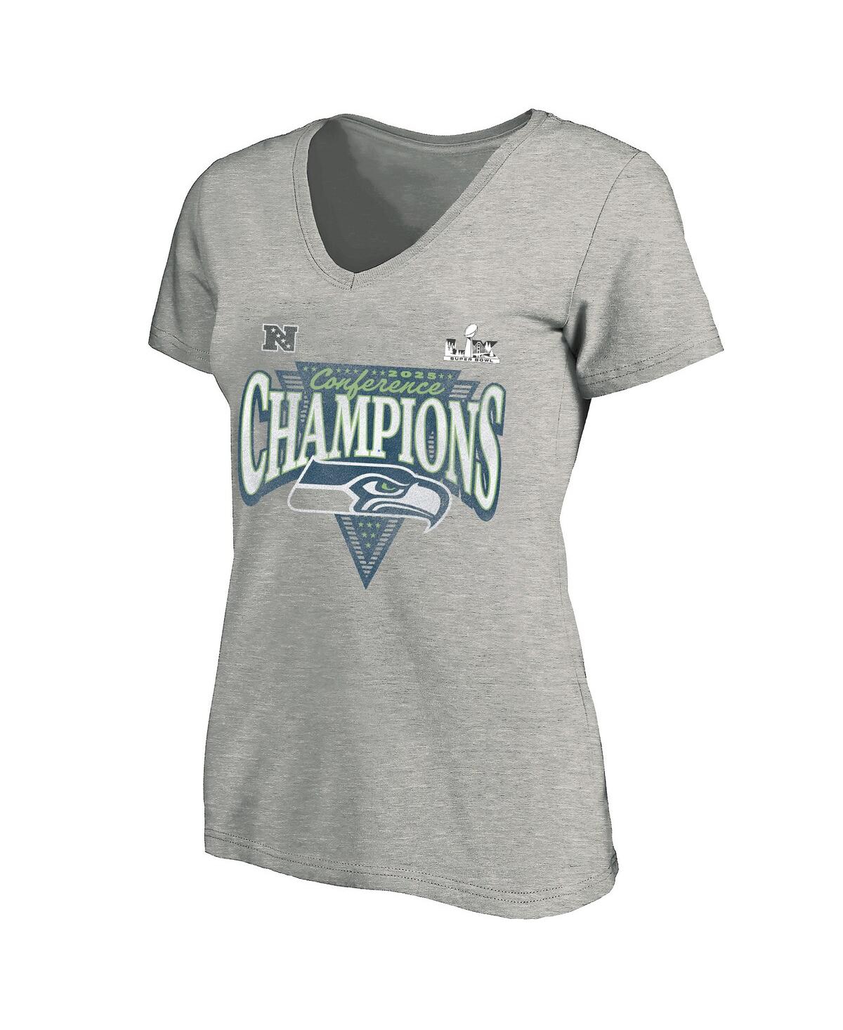 Click here for Fanatics Womens Heather Gray Seattle Seahawks 2025... prices