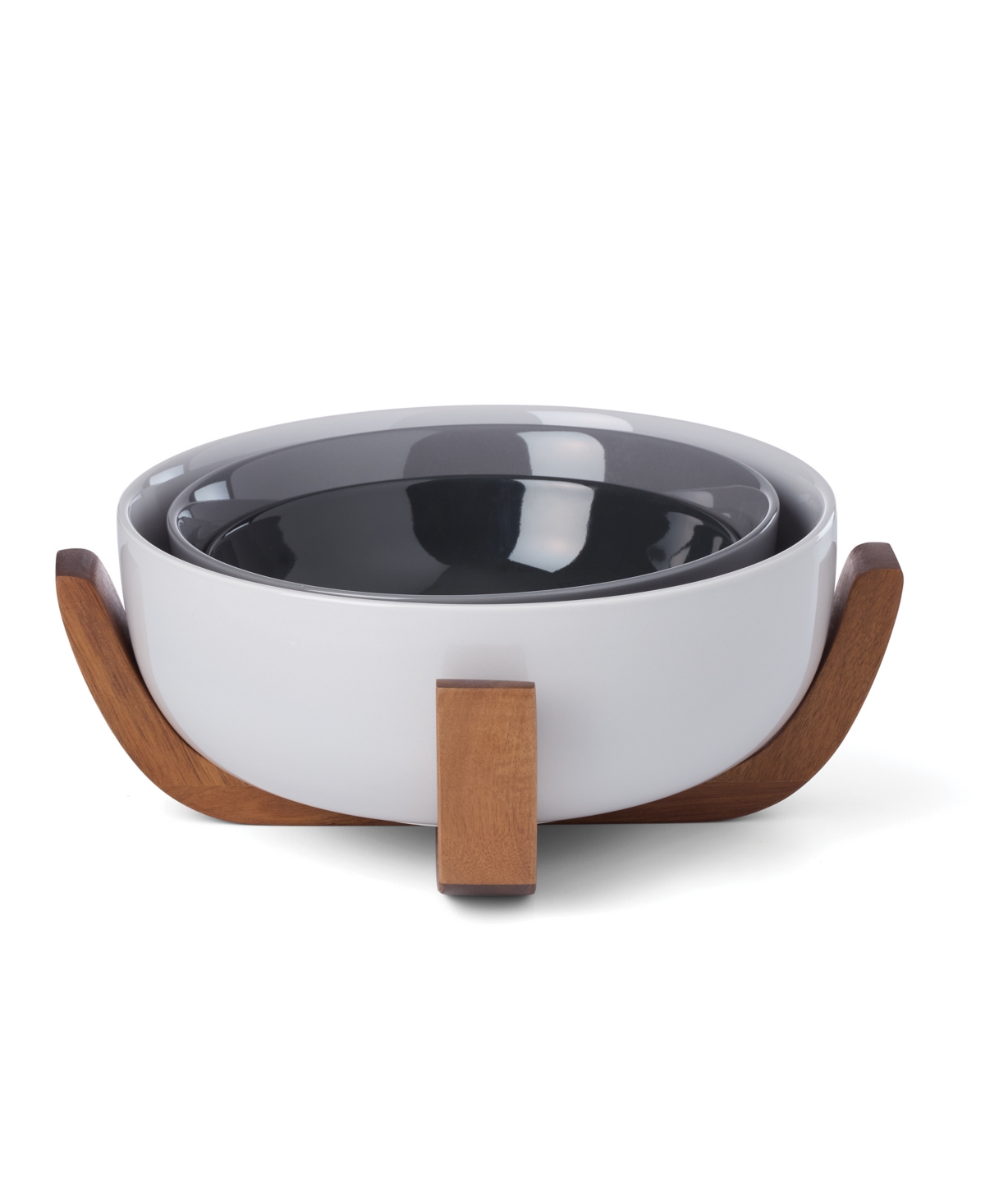 Click here for Oneida 24 Seven Colors Nesting Bowls With Wood Sta... prices