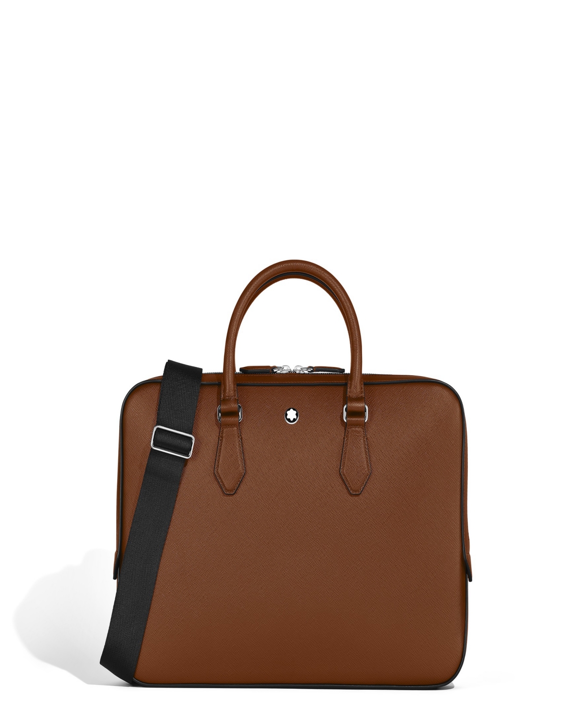 Click here for Montblanc Sartorial Document Case Leather Bag - Br... prices