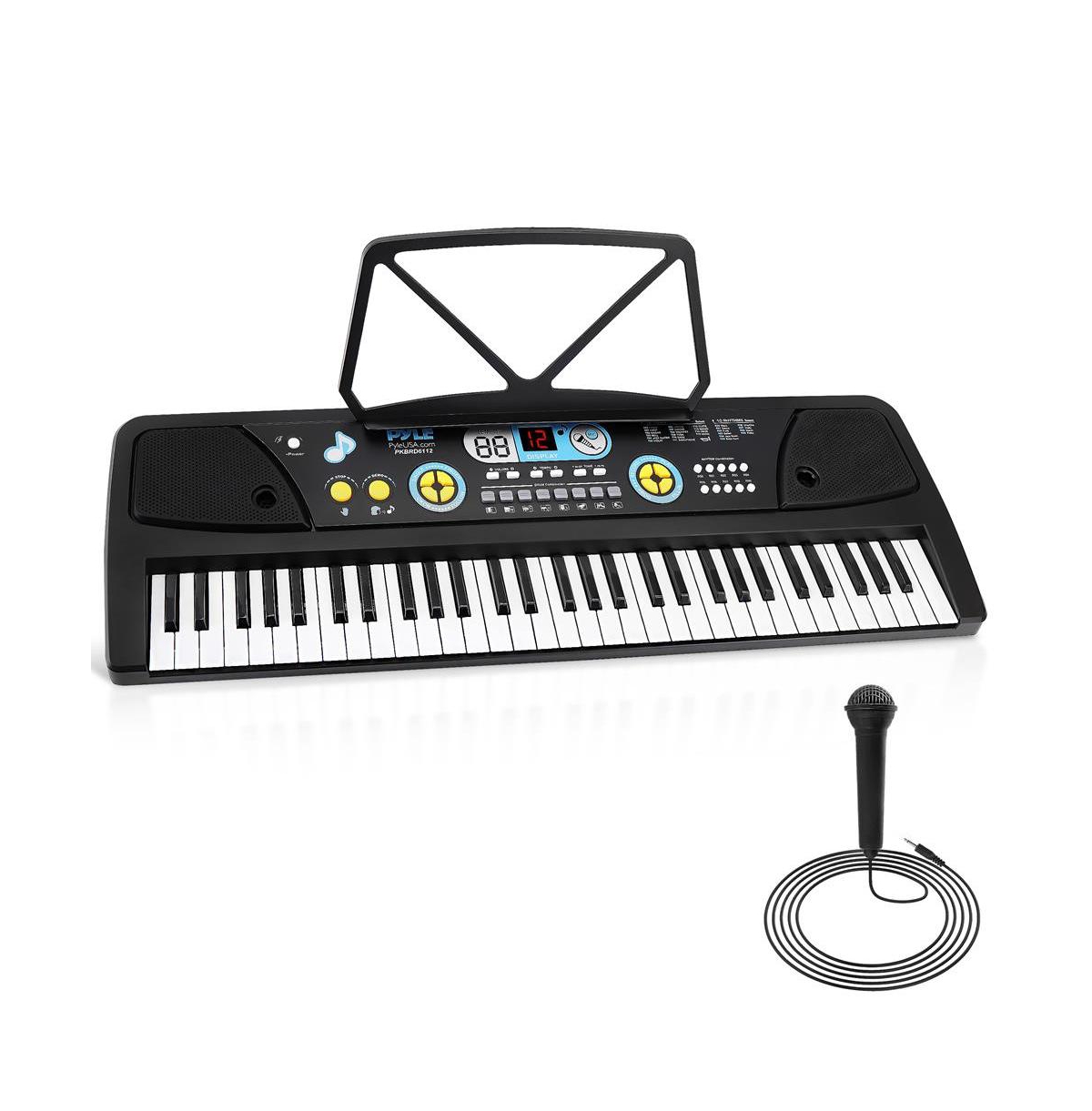 Click here for Pyle Portable Piano Keyboard & Microphone - Black prices