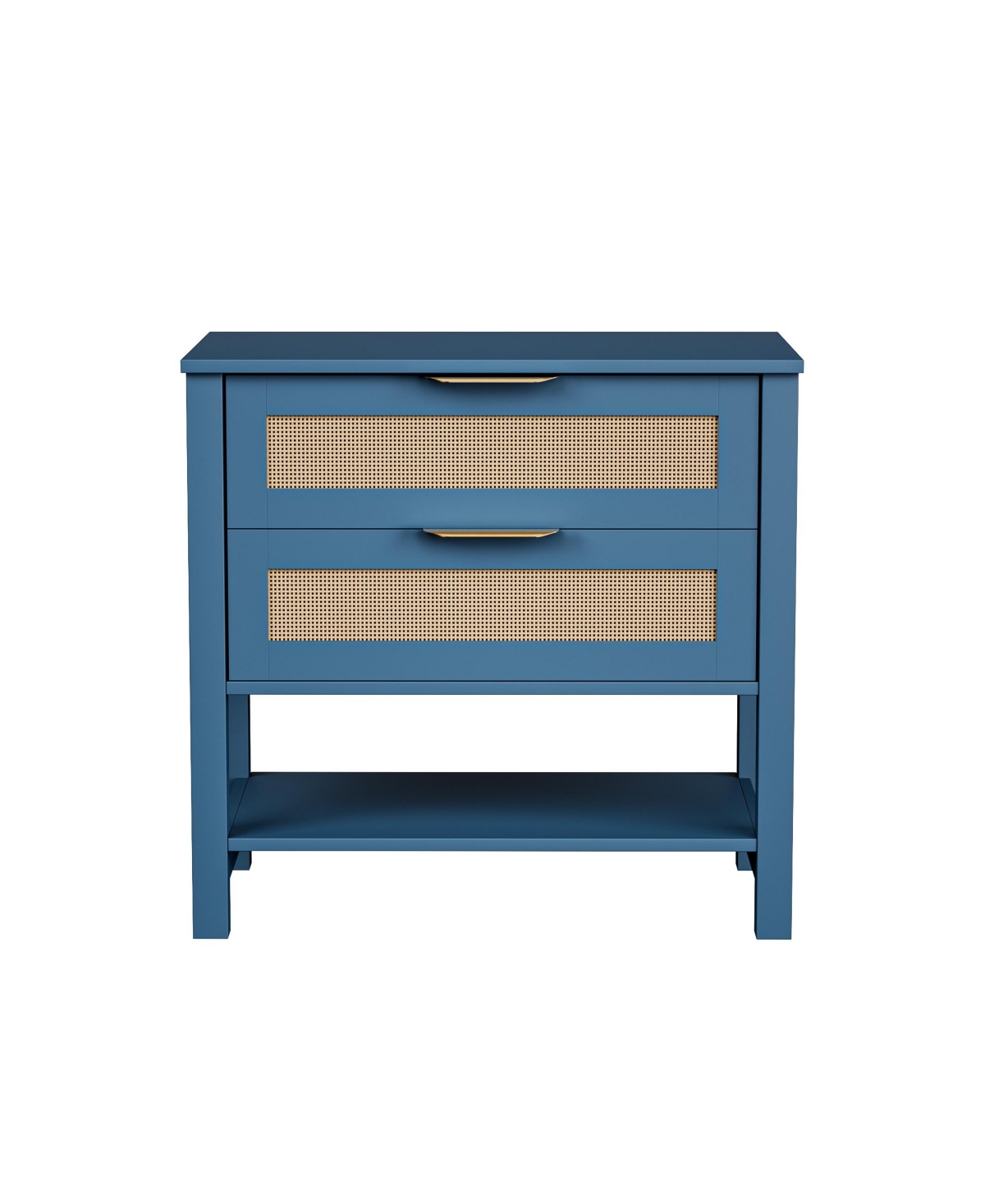 Click here for Rainsken Rattan Nightstand - Bedside Table with 2... prices