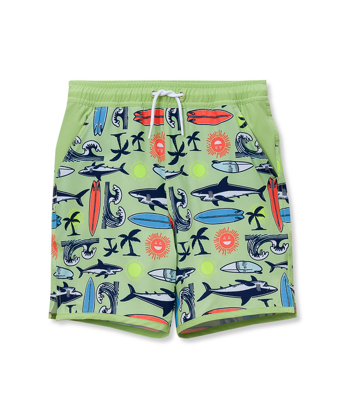 Click here for Lands End Boys Slim Chlorine Resistant Stretch Hyd... prices