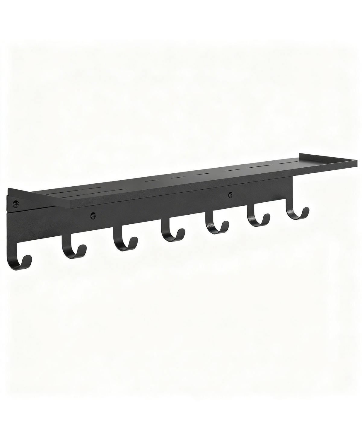 Click here for Yigii 7-Hook Wall Coat Rack with Storage Shelf prices