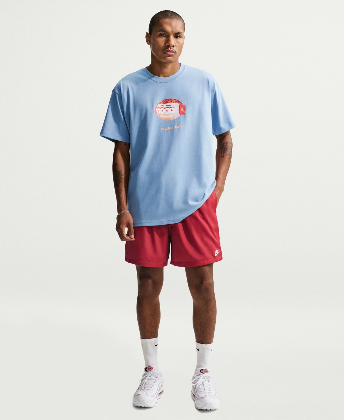 Click here for Nike Mens Club Flow Relaxed-Fit 6 Drawstring Short... prices