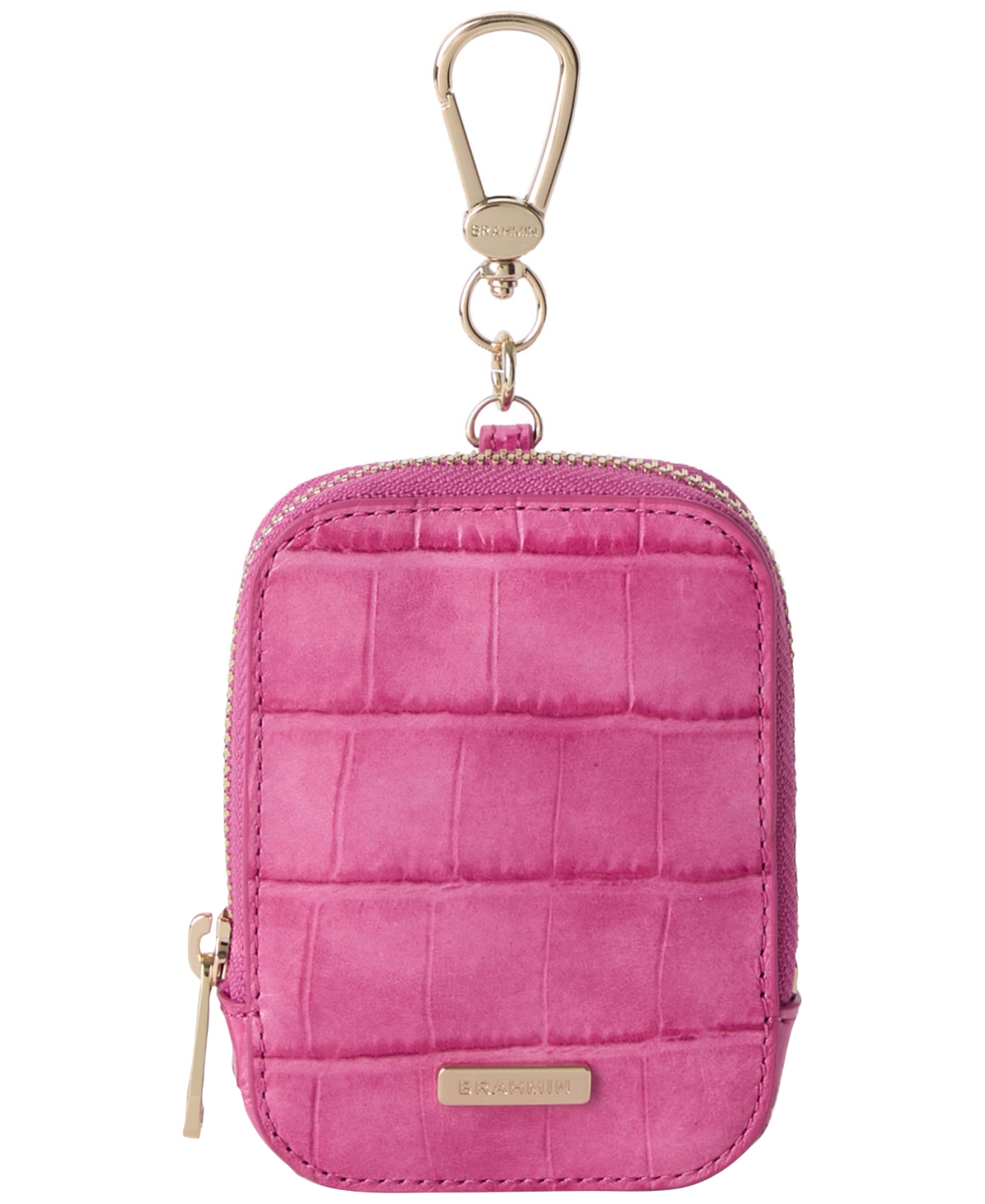 Click here for Brahmin Katelynn Zip-Up Mini Coin Purse - Pink prices