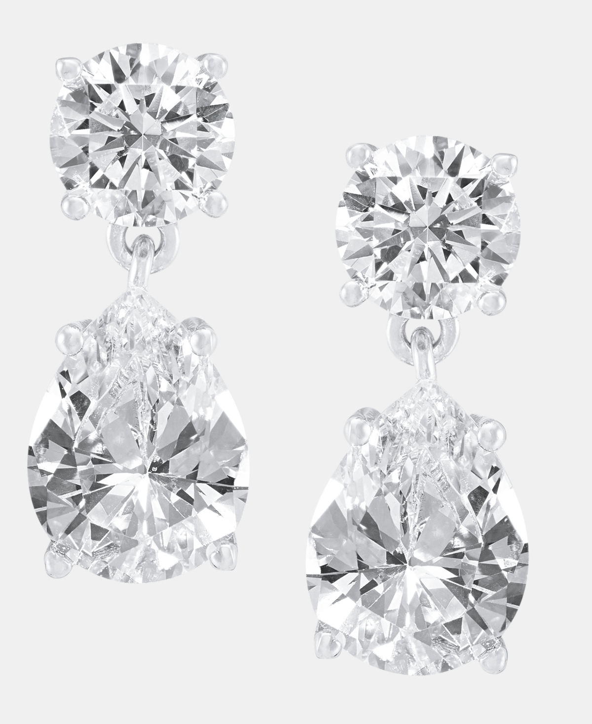 Click here for Lauren Ralph Lauren Cubic Zirconia Drop Earrings -... prices