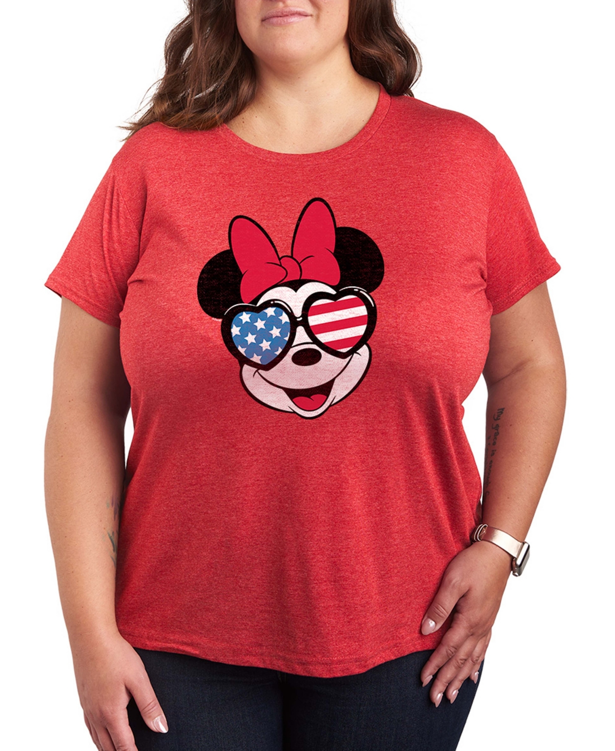 Click here for Hybrid Apparel Plus Size Disney Minnie Short-Sleev... prices