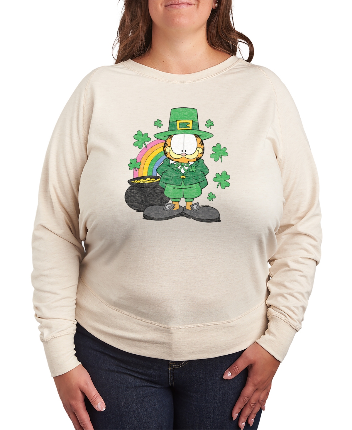 Click here for Hybrid Apparel Plus Size Garfield St. Patricks Day... prices