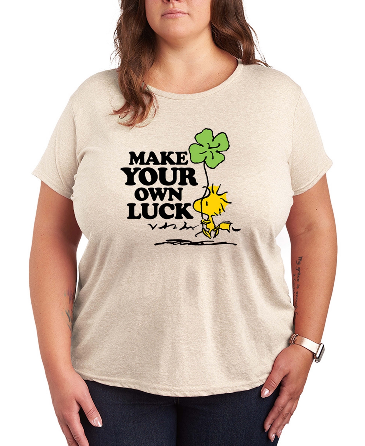 Click here for Hybrid Apparel Plus Size Peanuts St. Patricks Day... prices