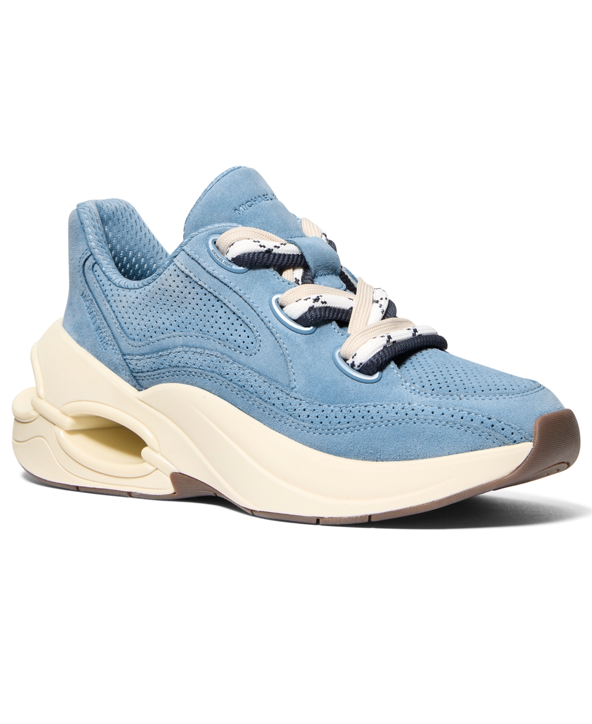 Click here for Michael Kors Womens Toni Lace-Up Trainer Sneakers... prices