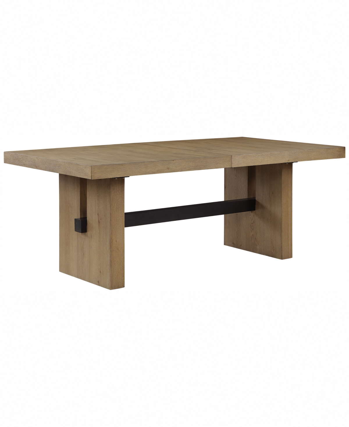 Click here for Macai 42 Wood Rectangular Dining Table - Brown  Bl... prices