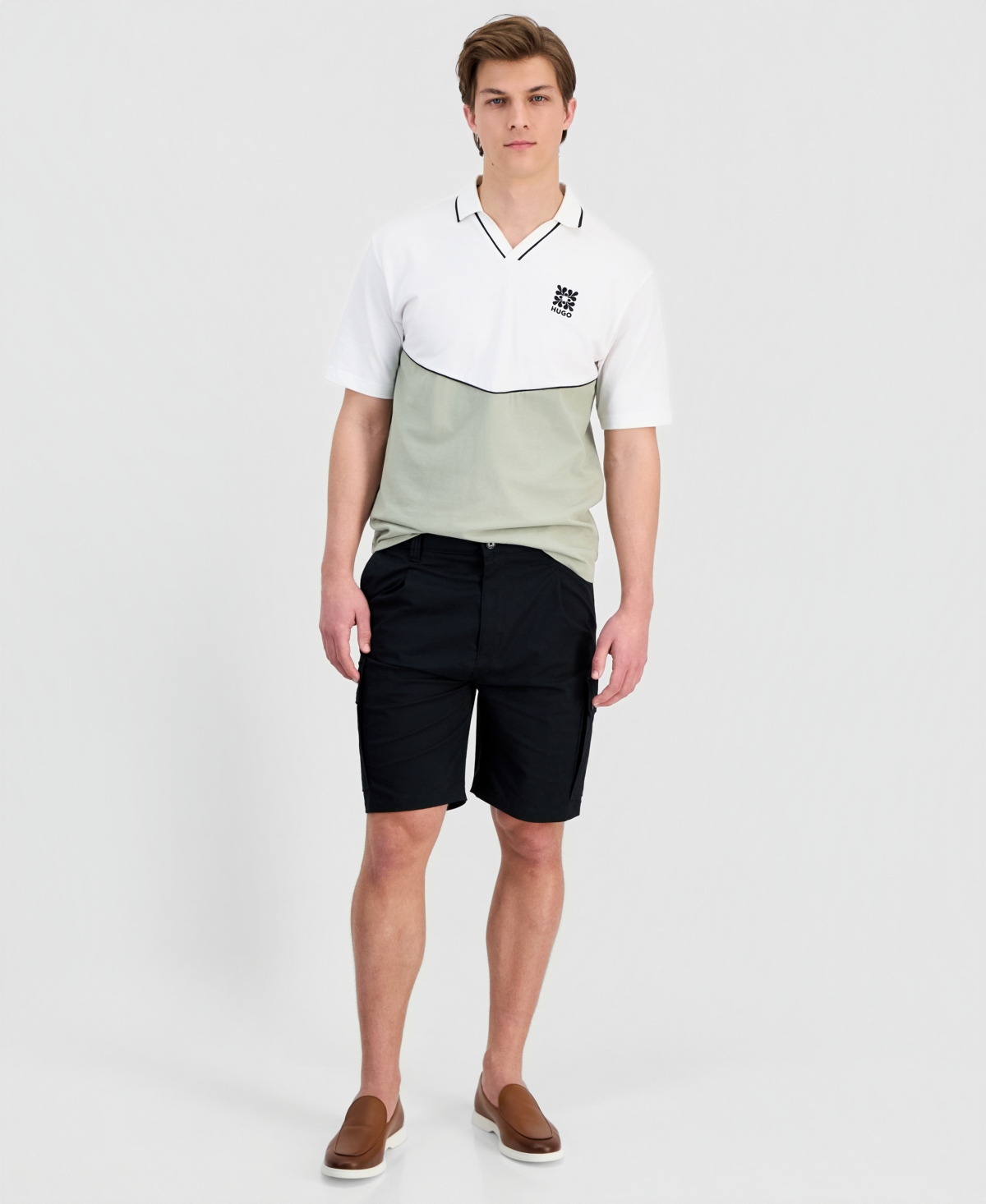 Click here for Hugo Boss Mens Craysen Cargo Shorts - black prices