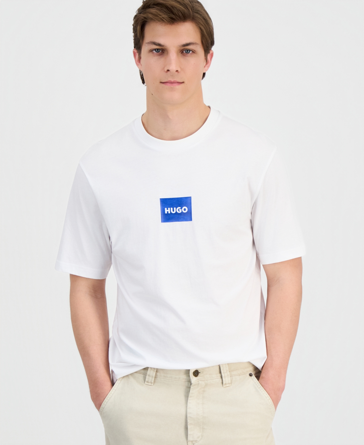 Click here for Hugo Boss Mens Nayonix Crewneck T-Shirt - White prices