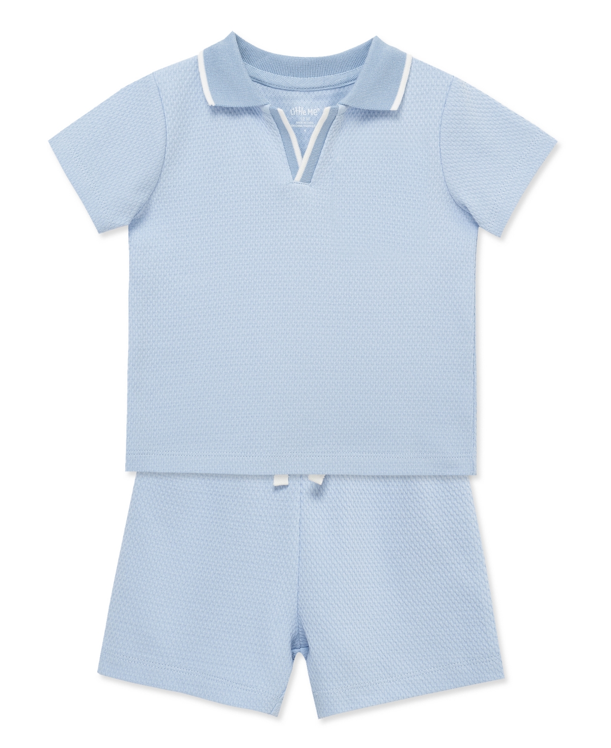 Click here for Little Me Baby Boys Short-Sleeve Polo Shirt and Sh... prices