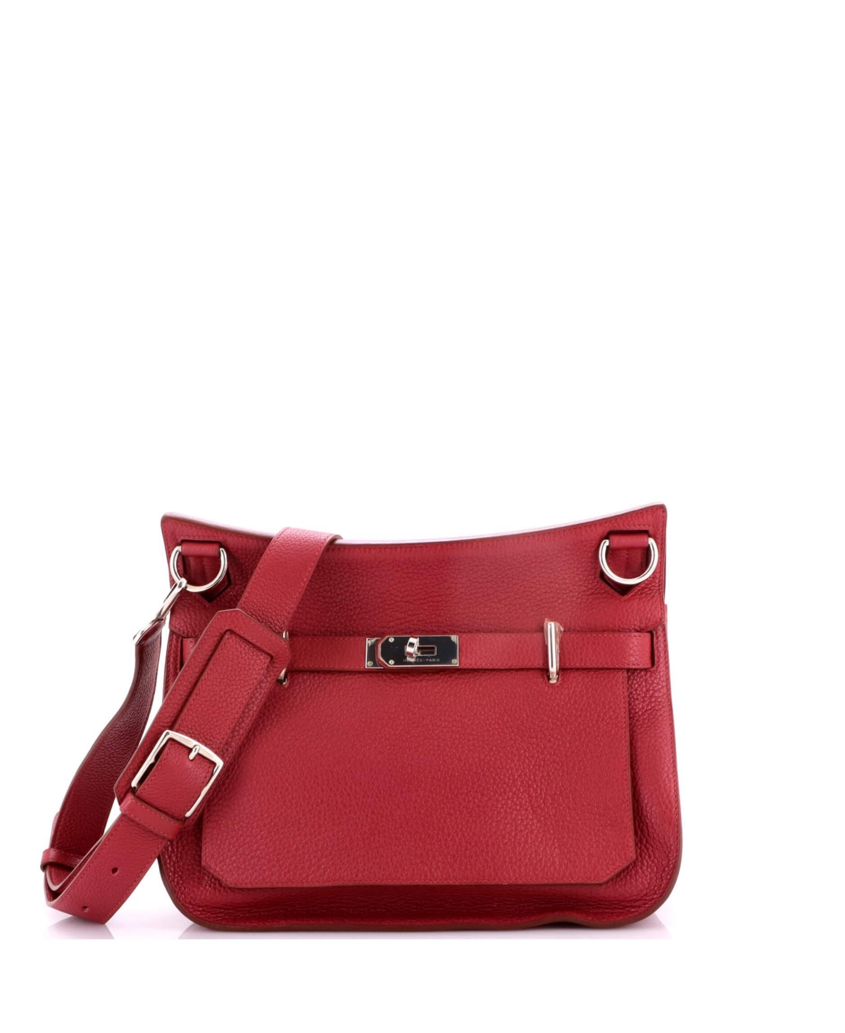 Click here for Pre-Owned Hermes 31 Jypsiere Bag Clemence - Red prices